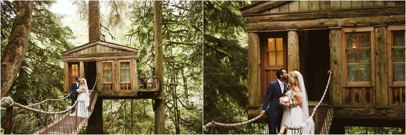 Shout it from the Treetops | Treehouse Point Elopement Seattle ...