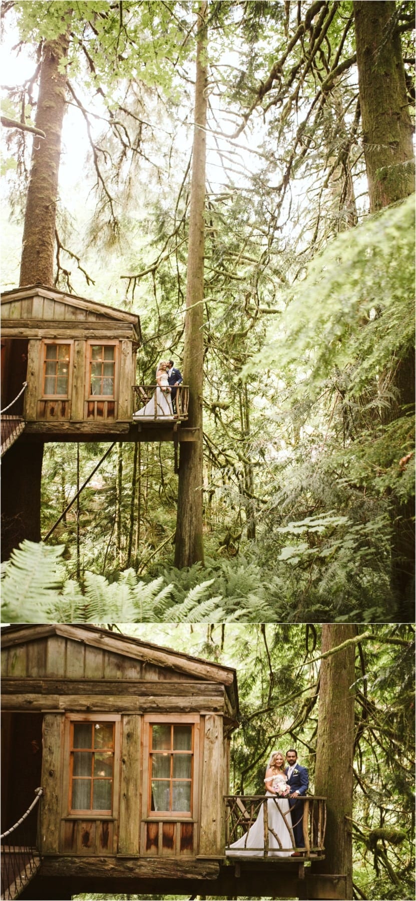 Shout it from the Treetops | Treehouse Point Elopement Seattle ...