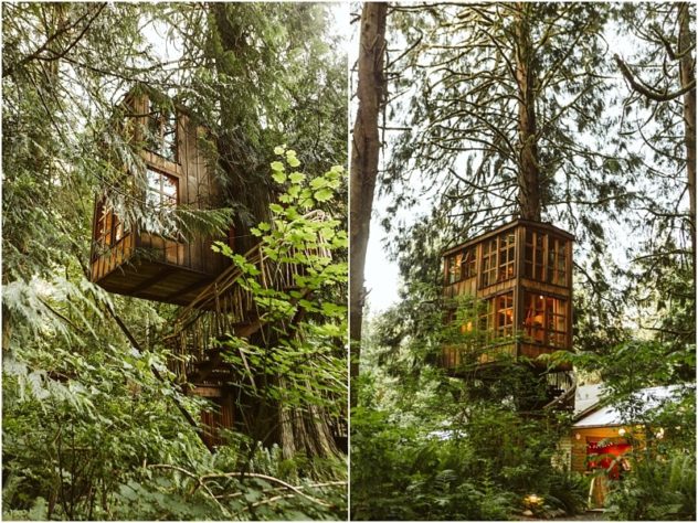 Wedding Venue Highlight: TreeHouse Point – GSquared Weddings Photography