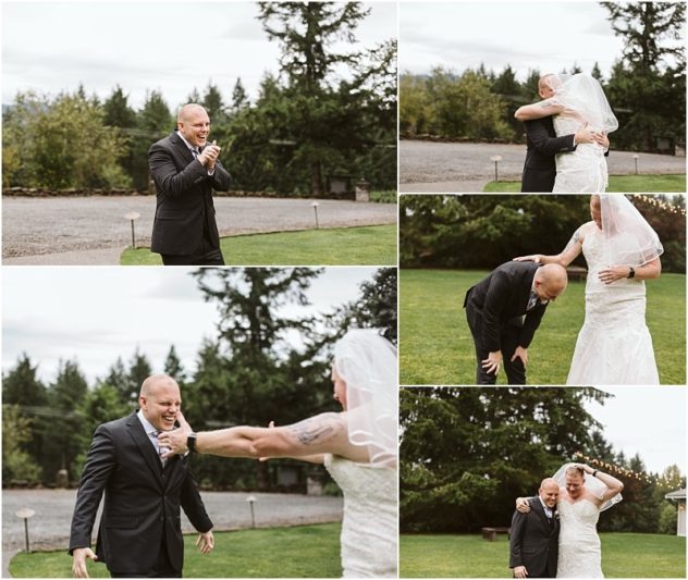 The One with the Fake First Look | Trinity Tree Farm Lodge | GSquared ...