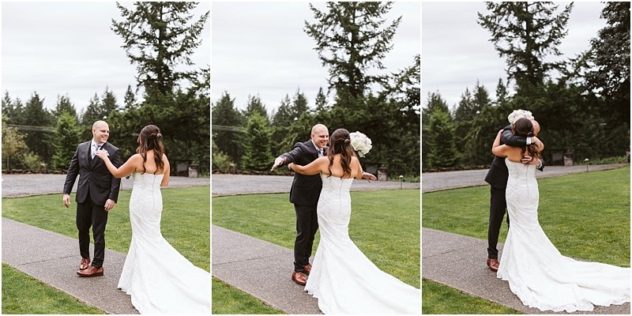 The One with the Fake First Look | Trinity Tree Farm Lodge | GSquared ...