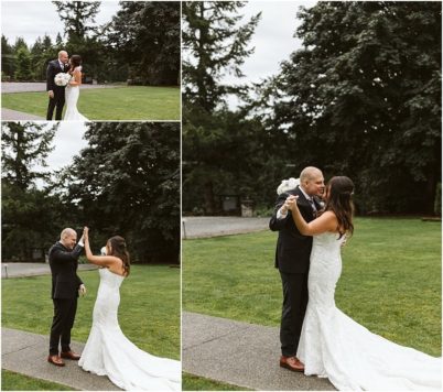 The One with the Fake First Look | Trinity Tree Farm Lodge | GSquared ...