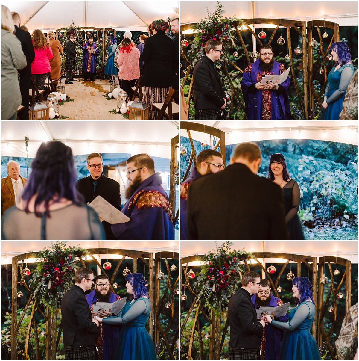 Fall Treehouse Wedding | Treehouse Point | GSquared Weddings Photography