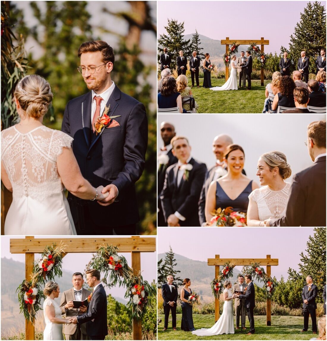Sun Mountain Lodge Fall Wedding | GSquared Weddings Photography